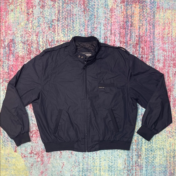 Members Only | Jackets & Coats | Vintage Members Only Navy Windbreaker ...